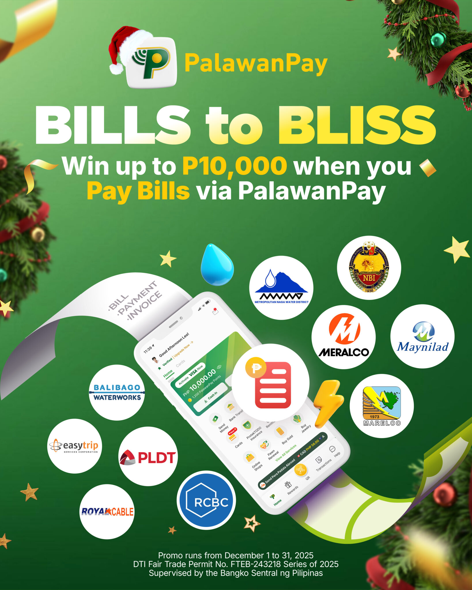 Bills to Bliss Promo - PalawanPay